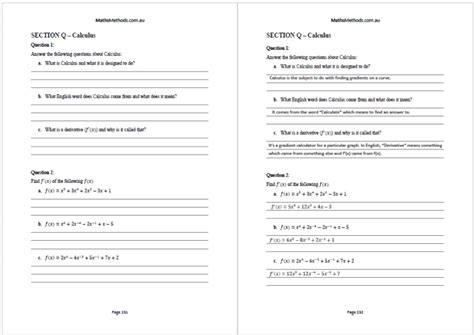 Year 11 Revision Workbook Au