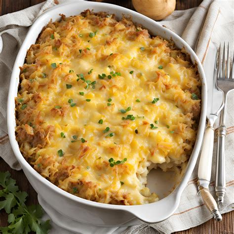 Cheesy Potato Casserole With Real Potatoes Classic Cheesy Comfort The Fresh Man Cook