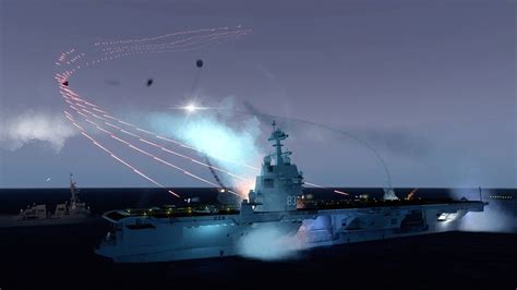 Aircraft Carrier Vls Missile And C Ram System Simulation Russian Fighters Arma 3 Youtube