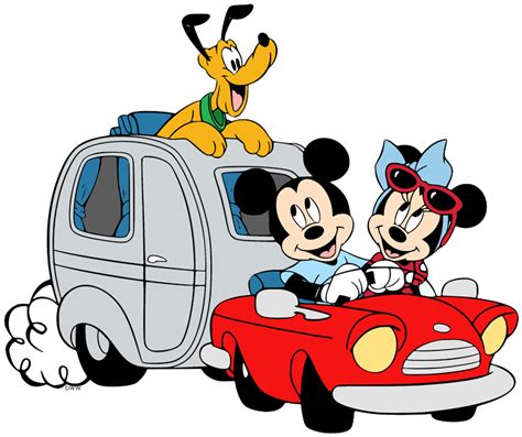 Mickey Minnie And Pluto Clip Art Images Disney Clip Art Galore
