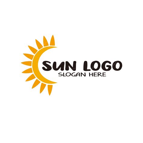 Premium Vector Creative Design Sun Logo Template