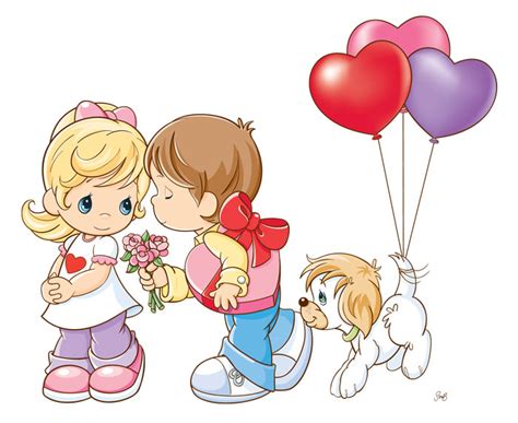 Precious Moments Valentine Wallpaper Desktop Free Download Imagenes De