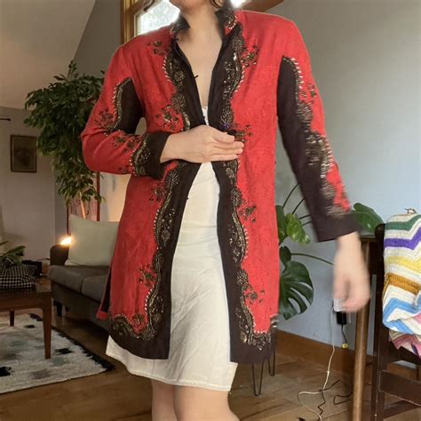 Vintage Chicos Jacket This Is A Stunning Vintage Depop