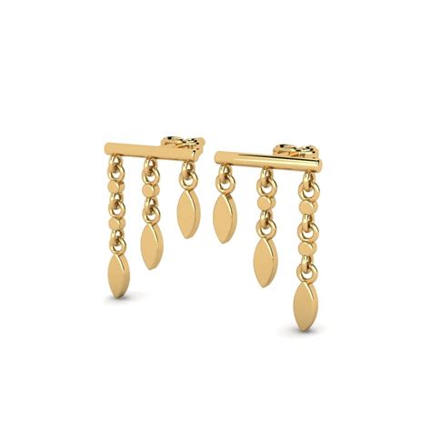 Order 14k Yellow Gold Glamira Earring Granth