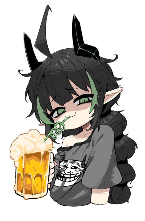 Elfinpsyop Indie Virtual Youtuber Drawn By Aledasama Danbooru