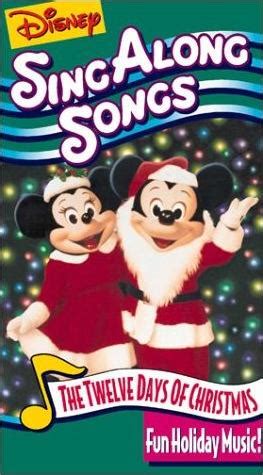 Disneys Sing Along Songs The Twelve Days Of Christmas The Walt