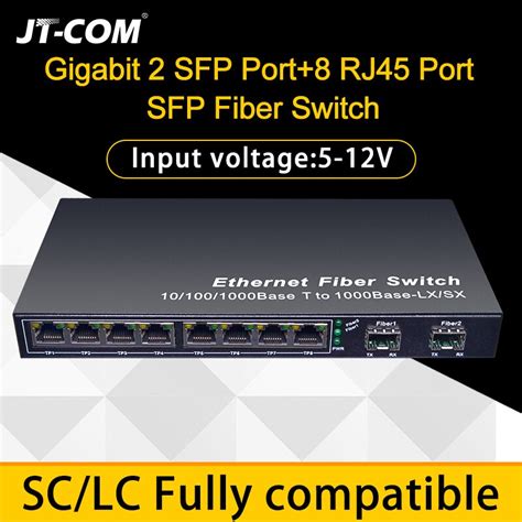 Gigabit Netwerk Sfp Fiber Switch 1000mbps Sfp Medi Vicedeal