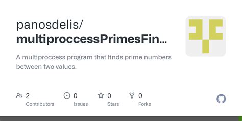 GitHub Panosdelis MultiproccessPrimesFinder A Multiproccess Program That Finds Prime Numbers