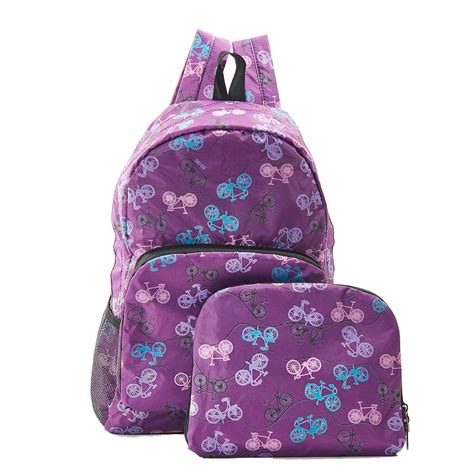 Eco Chic Lightweight Foldable Backpack Cosy Camping Eco Chic Retail Ltd
