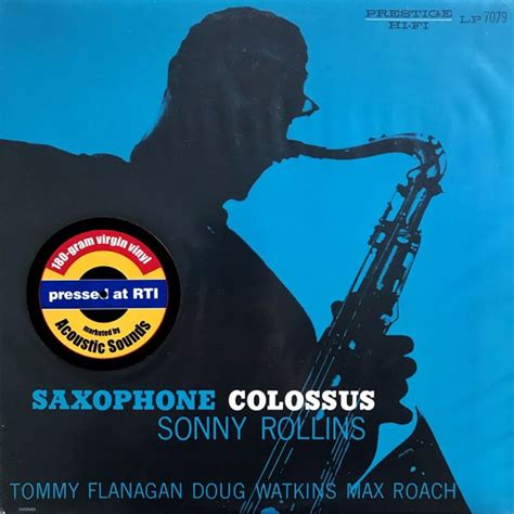 Sonny Rollins Saxophone Colossus Sealed 2002 Acoustic Sounds Hoffman