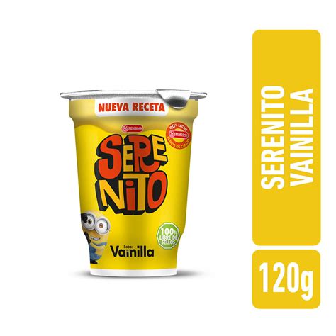 Postre Serenito Vainilla 120gr Jumbo