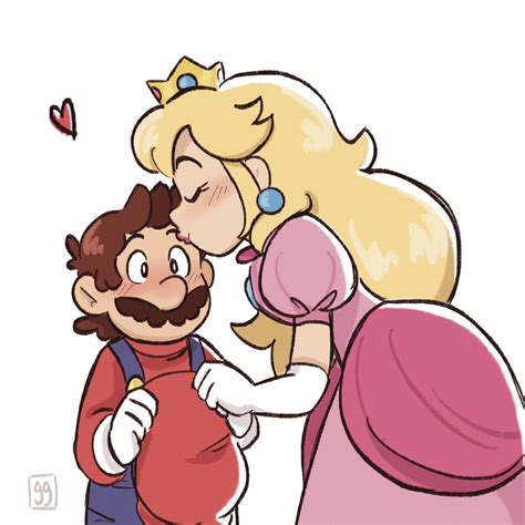 Mario X Peach On Tumblr