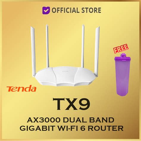 Promo Tenda Tx Ax Dual Band Gigabit Wi Fi Router Tx Jakarta Barat Dunia Computer