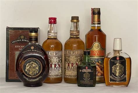 Vecchia Romagna Brandy Collezione And 3 X Etichetta Nera Catawiki
