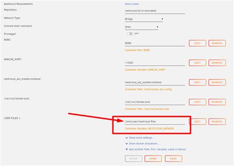Installing Nextcloud Aio On Unraid Adrian Onsen