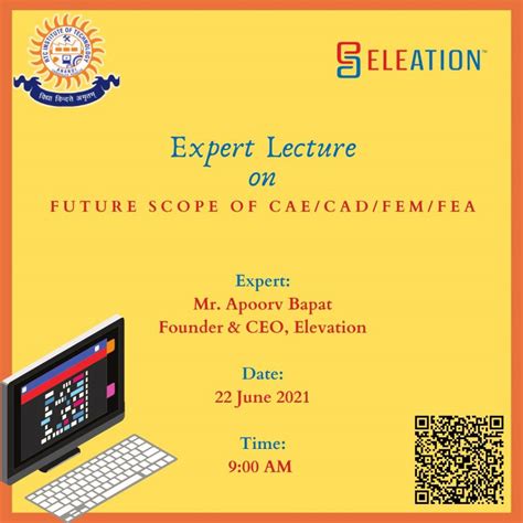 Expert Lecture On “future Scope Of Cae Cad Fem Fea” Rtc Institute Of Technology