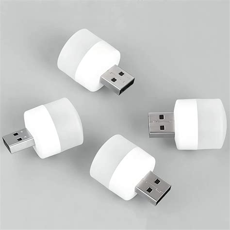 Usb Night Light Plug In Small Led Nightlight Mini Portable For Pc Car Bulb Indoor Outdoor