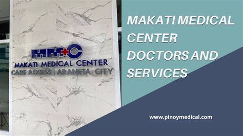 Makati Medical Center Doctor And Services Price 2026 — Pinoymedical