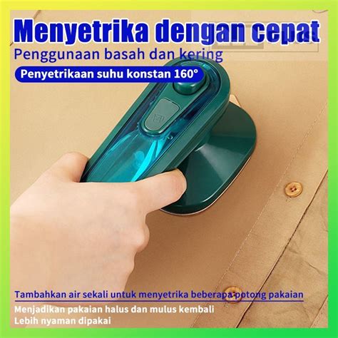 Jual Djdplus Setrika Listrik Genggam Mesin Setrika Pakaian Uap Asrama Rumah Setrika Kecil