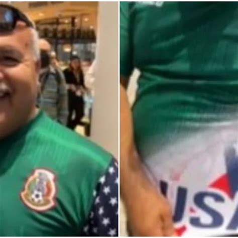 Aficionados Aparecieron En Qatar Con Playera De México Y Estados Unidos