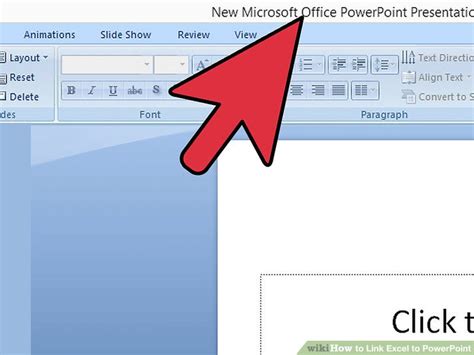 How To Link Excel To PowerPoint Steps With Pictures WikiHow