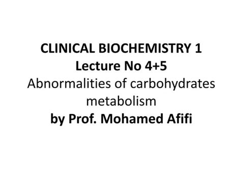 Fructose Intolerance And Clinical Diagnosis Pptx