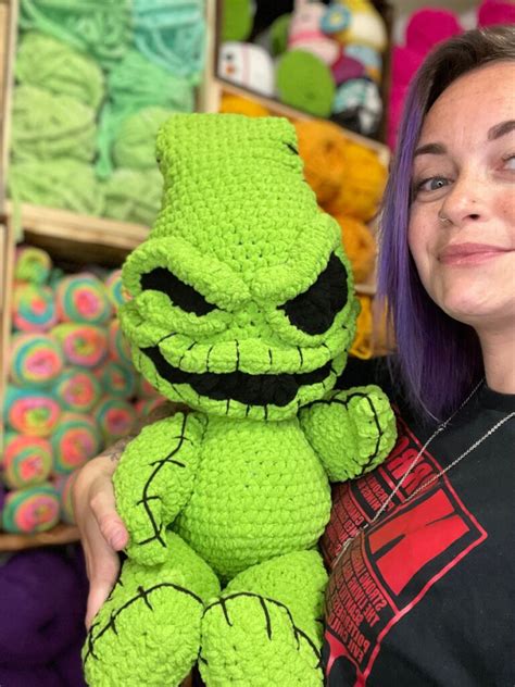 Free Oogie Boogie Crochet Pattern Printable Pattern