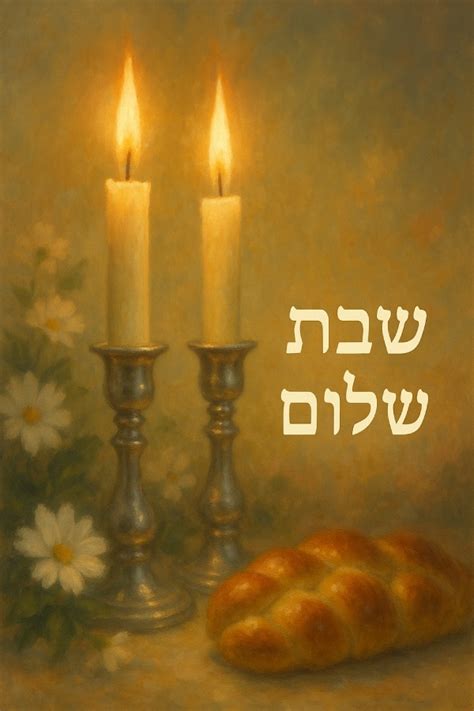 הוספת ציור על התמונה שבת שלום עם נרות יויו תמונות