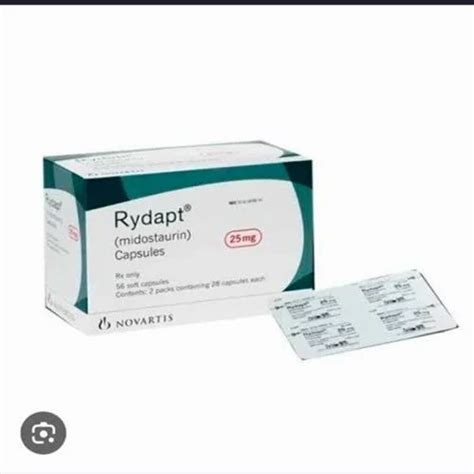 Rydapt Midostaurin 25 Capsules At ₹ 35000box Anti Cancer Injections