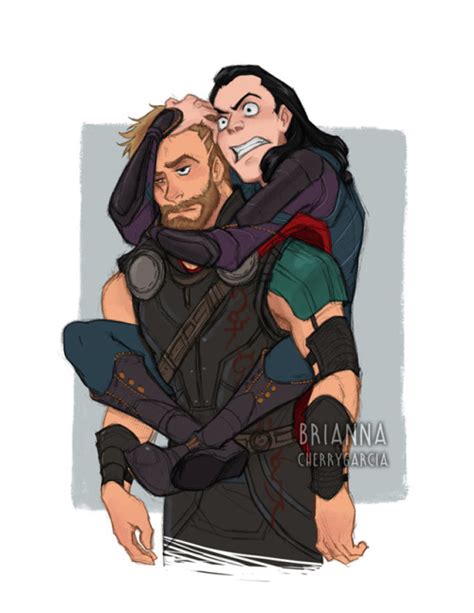 Thor Yah I Dont Care What You Do Loki Our Paths Cherry Garcia