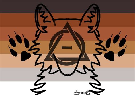 Therian Red Fox Flag Disegni