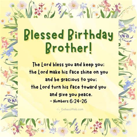 Happy Birthday Brother Wishes With Bible Verses Entheosweb