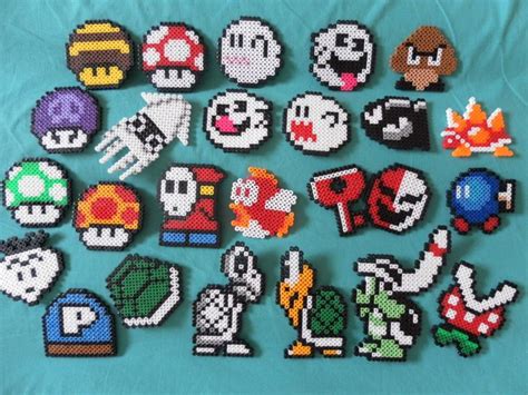 Perler Bead Mario Perler Crafts Perler Bead Patterns