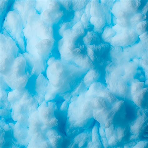 Premium Photo Blue Cotton Candy Texture Highly Detailed