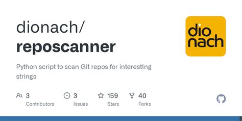 Github Dionachreposcanner Python Script To Scan Git Repos For