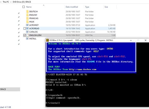 Iso Image Is It Possible To Install Stuff To Dosbox Super User
