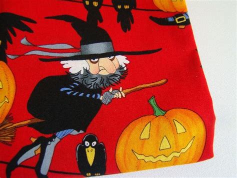Alexander Henry Witches Fabric Halloween Cute By Shesellsfabric 10 00