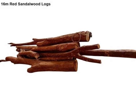 Round 16 Inches Red Sandalwood Logs For Furniture 30 At ₹ 1618kg In