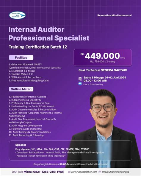 Internal Auditor Internalauditor Pelatihan