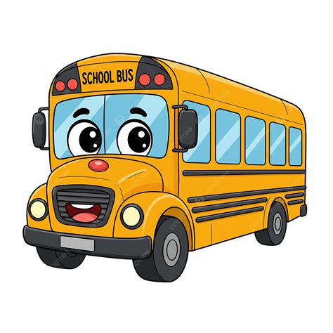 Cute School Bus Clipart For Educational Themes Cartoon Bus Clipart