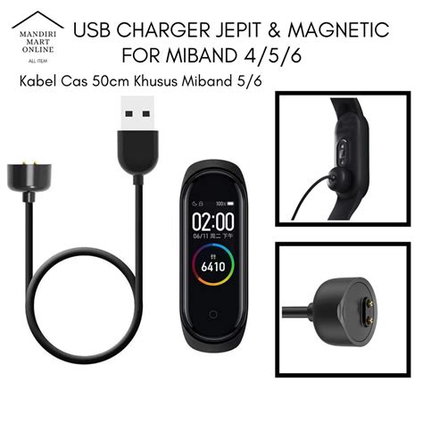 Jual Xiaomi Miband Kabel Usb Charger Magnetic Kabel Pengganti Usb Charger Shopee Indonesia