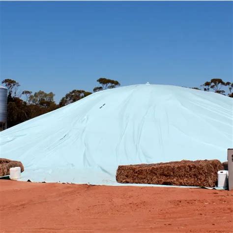 White And Black Silo Film Silage Sheeting Silage Cover 6mil Bunker