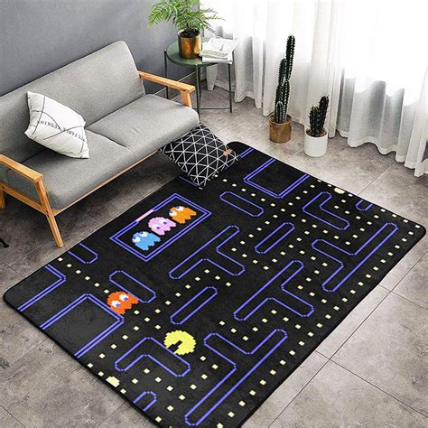 Pac Man Rug Game Room Mat