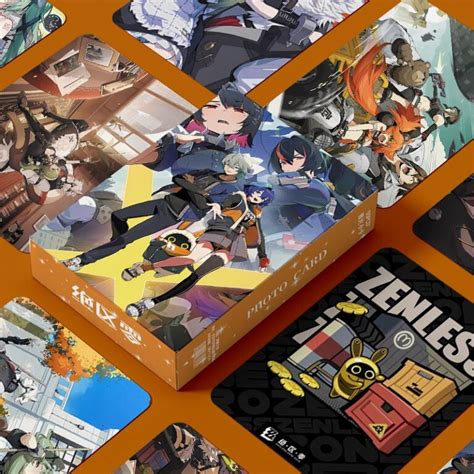 Zenless Zone Zero Characters Photo Card Zenless Zone Zero Toys