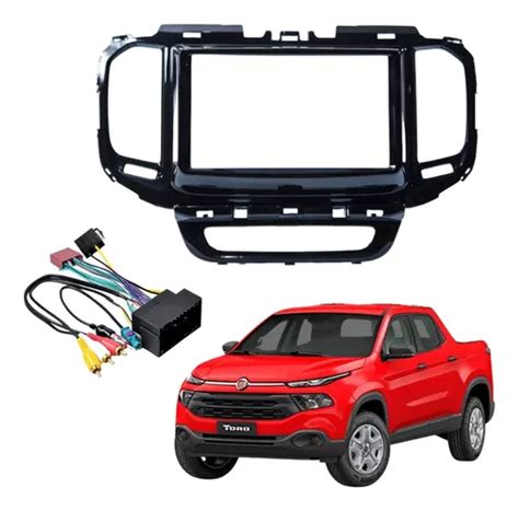 Kit Instalação Moldura 2din Fiat Toro Chicote Original