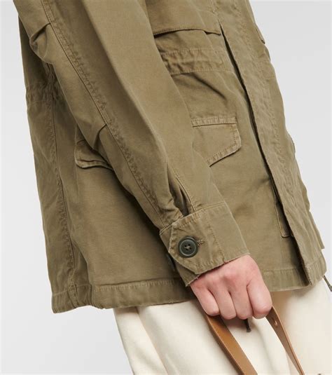 Polo Ralph Lauren Cotton Twill Utility Jacket In Green Endource