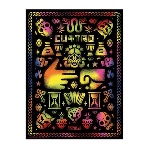 Run The Jewels Cc 2022 X Edoardo Chavarin Gig Poster Mercadoramamx