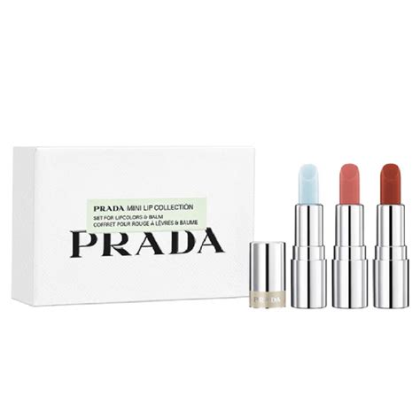 Set Son Prada Mini Lip Collection Lipcolors And Balm Apa Niche