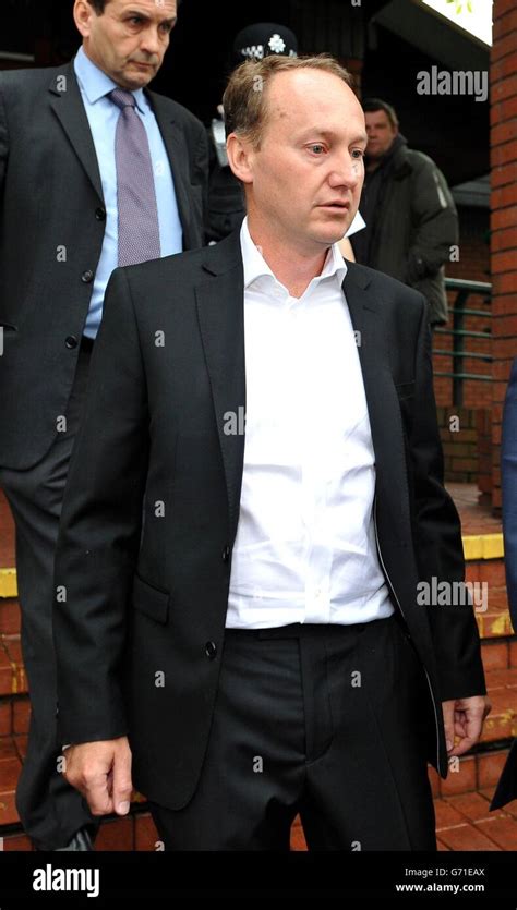 Gary Clarence Leaves Wimbledon Magistrates Court Hi Res Stock