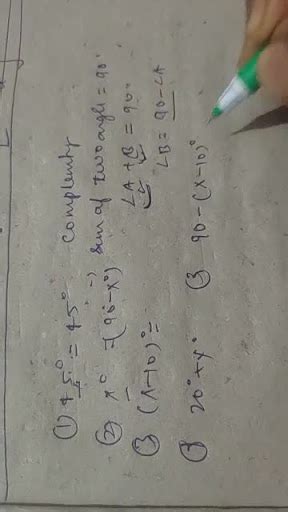 Write The Supplement Angle Of Filo